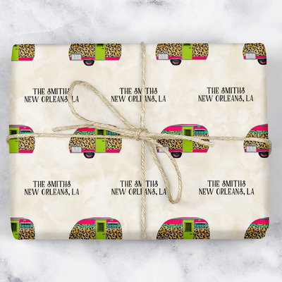 Custom Camper Wrapping Paper (Personalized) | YouCustomizeIt