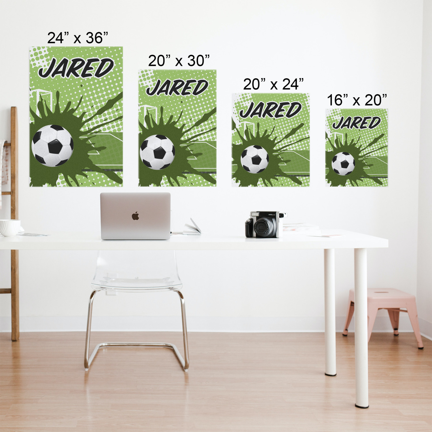Custom Soccer Poster - Multiple Sizes (Personalized) | YouCustomizeIt