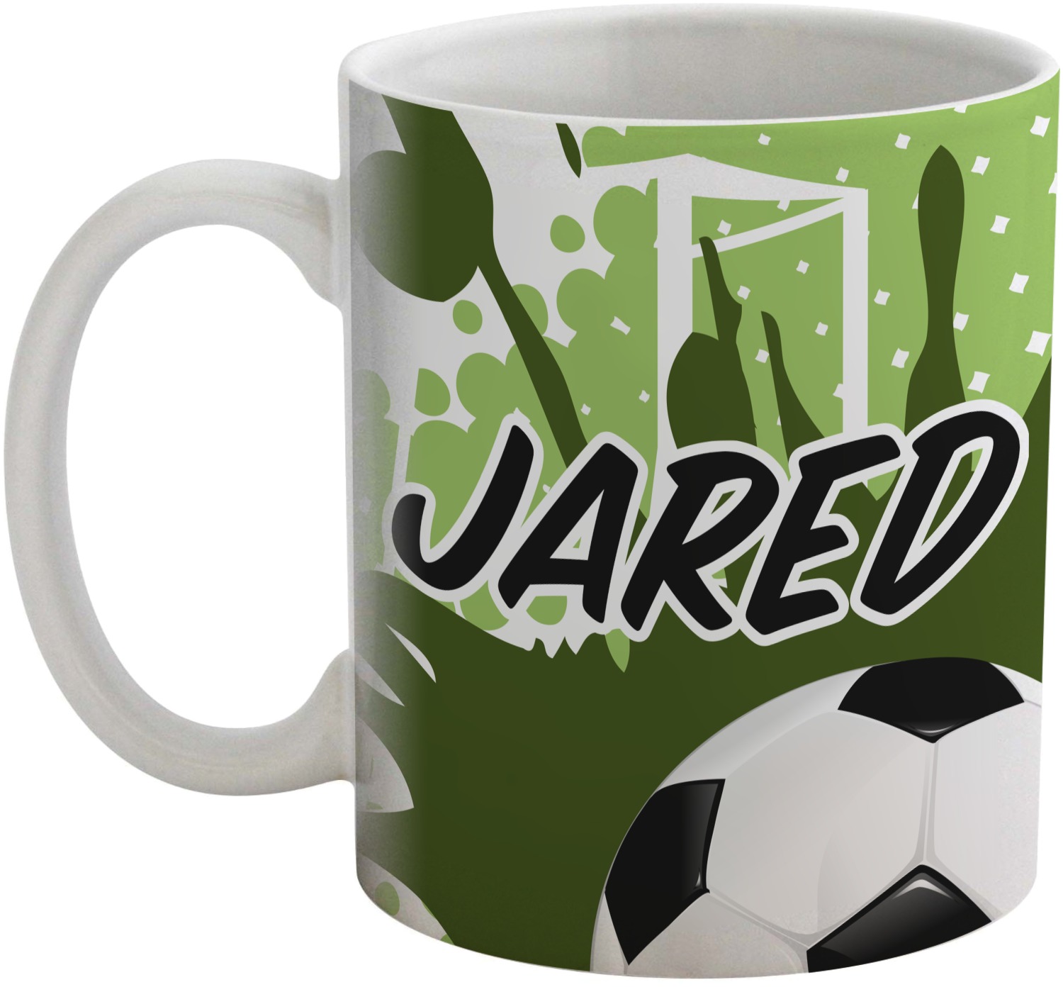 Soccer Coffee Mug (Personalized) - YouCustomizeIt