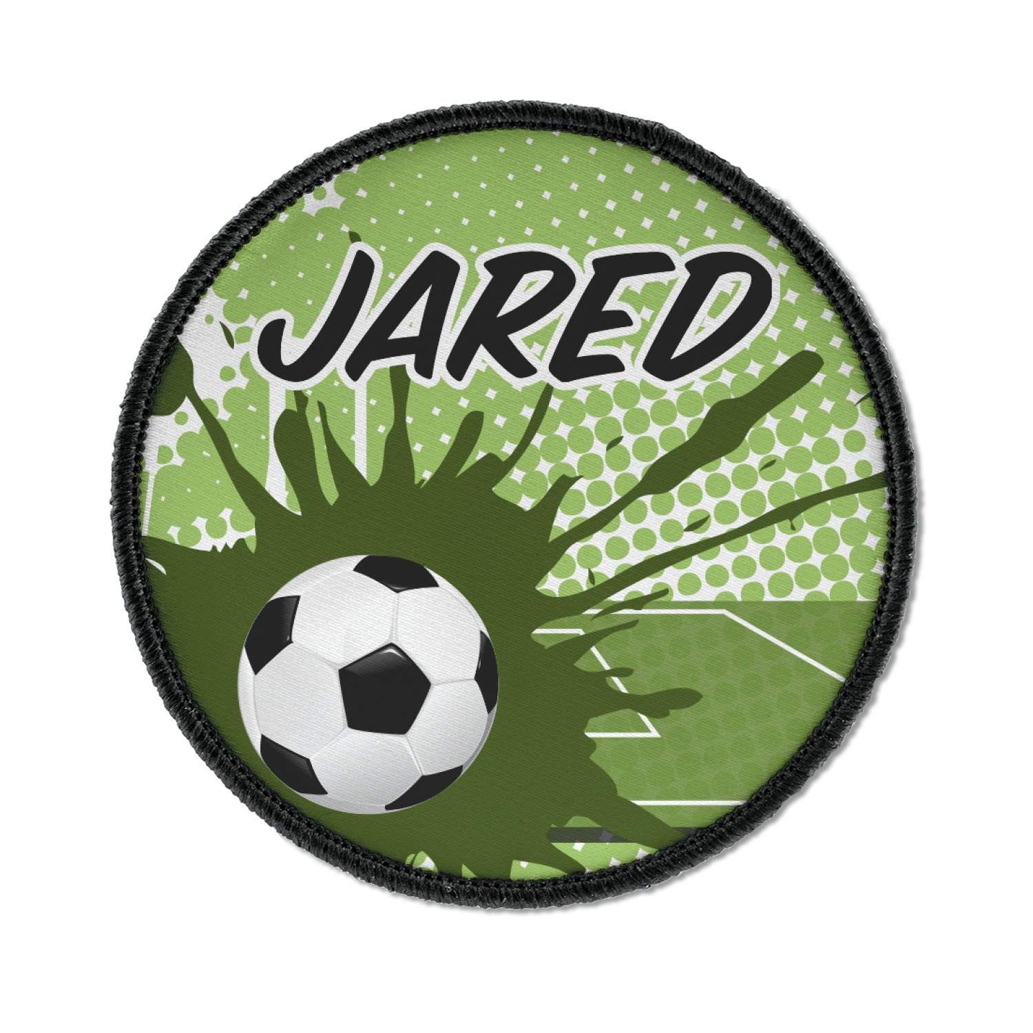Custom Soccer Iron on Patches (Personalized) | YouCustomizeIt