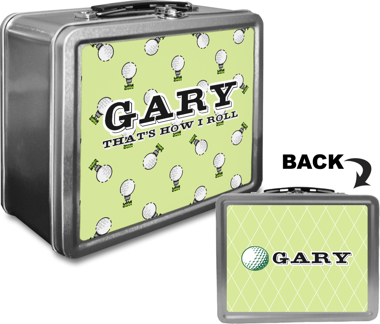 Custom Golf Lunch Box (Personalized) | YouCustomizeIt