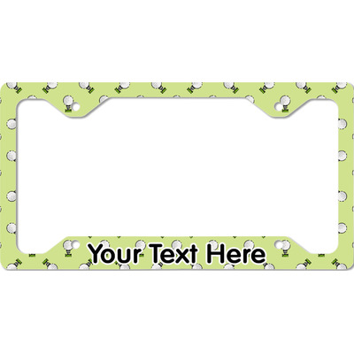 Golf License Plate Frame (Personalized) - YouCustomizeIt