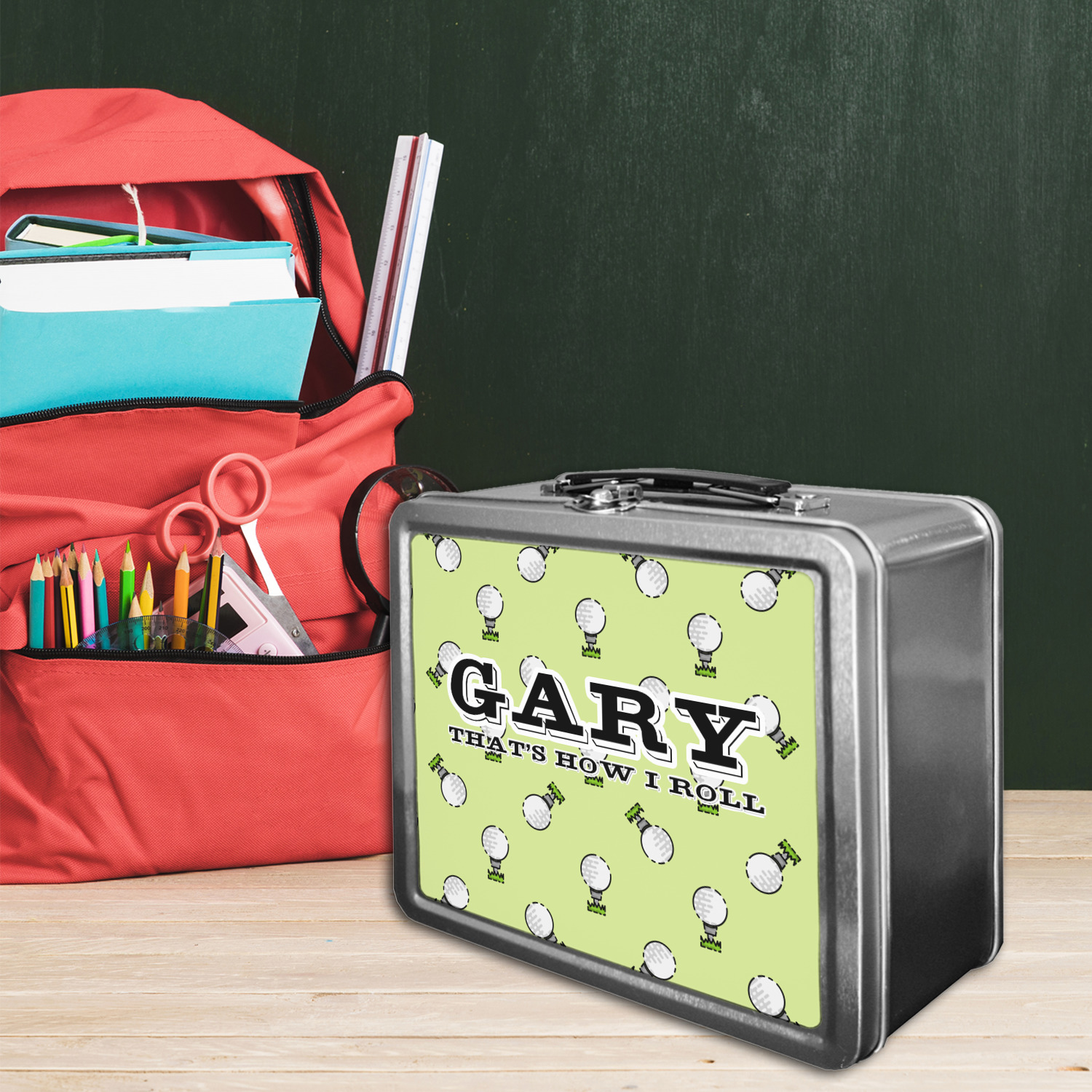 Custom Golf Lunch Box (Personalized) | YouCustomizeIt