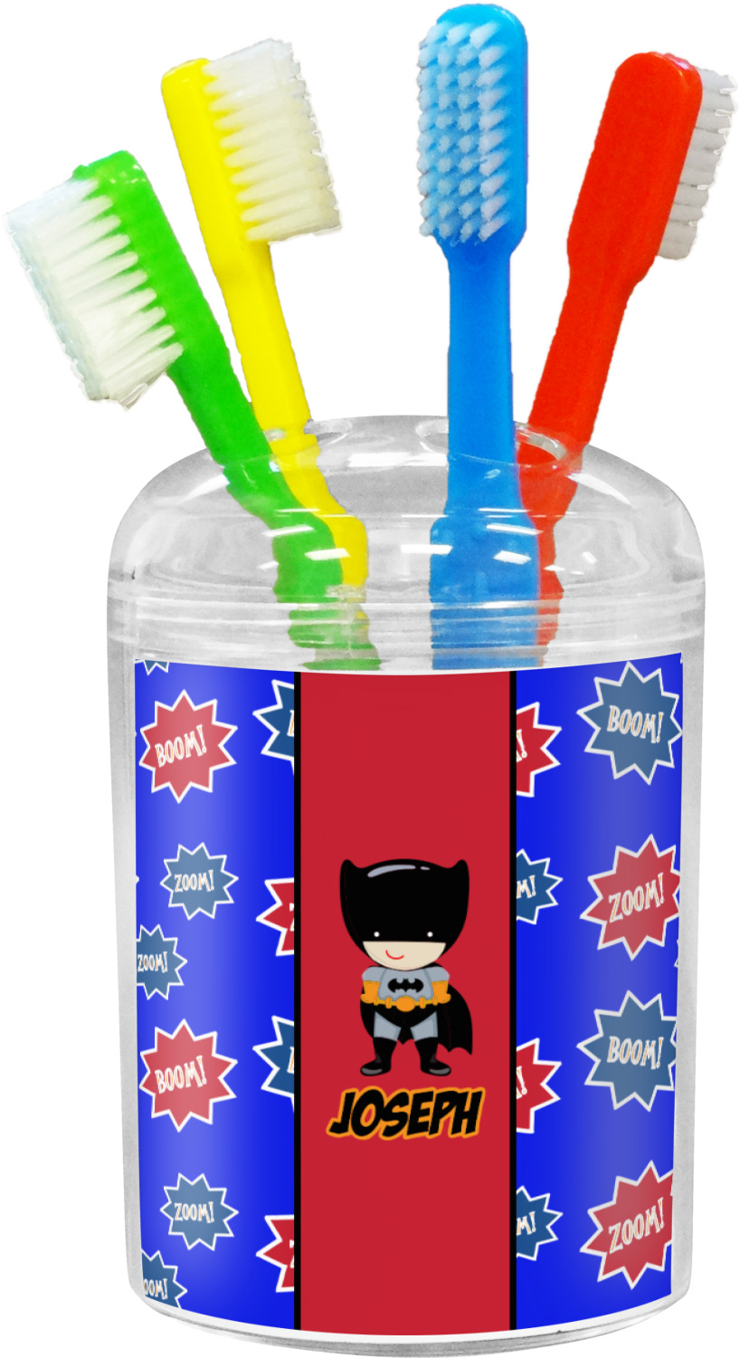 Superhero Toothbrush Holder (Personalized) - YouCustomizeIt