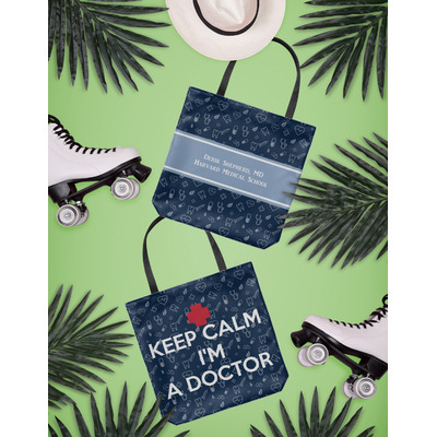 Custom Medical Doctor Canvas Tote Bag (Personalized) | YouCustomizeIt