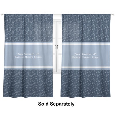 Custom Medical Doctor Curtain (Personalized) | YouCustomizeIt