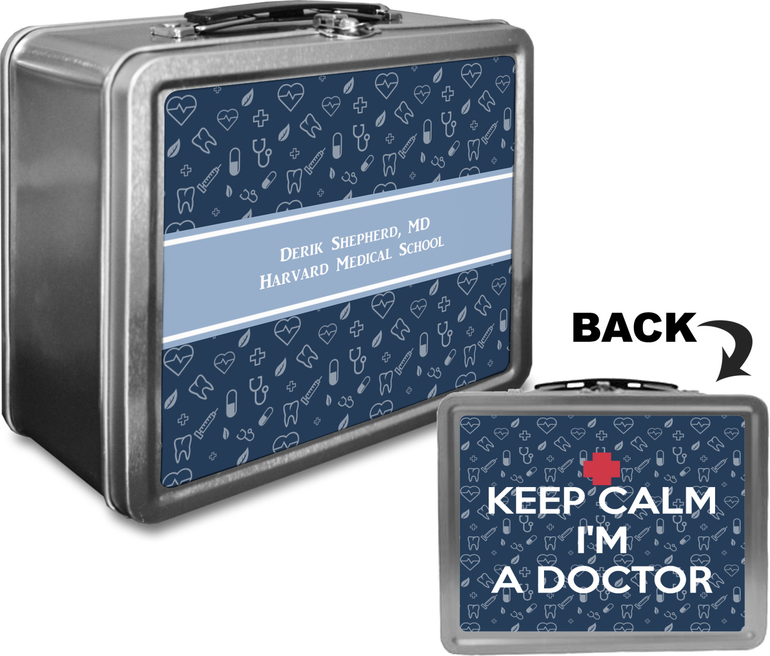 Custom Medical Doctor Lunch Box (Personalized) | YouCustomizeIt