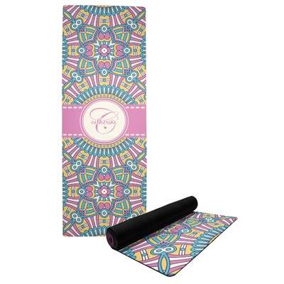 Custom Bohemian Art Yoga Mat (Personalized) | YouCustomizeIt