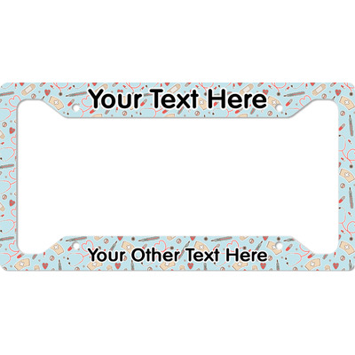 Custom Nurse License Plate Frame - Style A (Personalized) | YouCustomizeIt