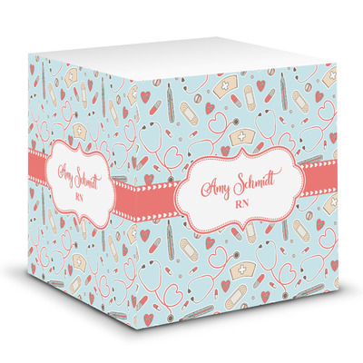 Nurse Sticky Note Cube (Personalized) - YouCustomizeIt
