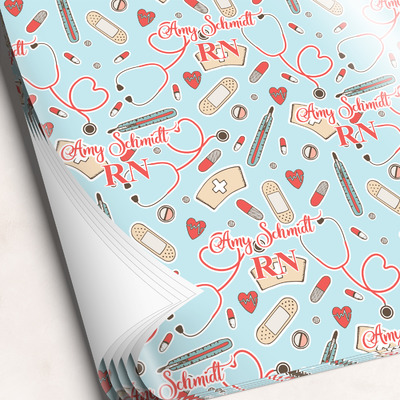 Nurse Wrapping Paper (Personalized) - YouCustomizeIt