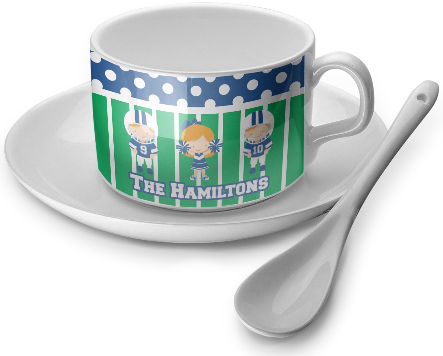 Football Tea Cup - Single (Personalized) - You Customize It