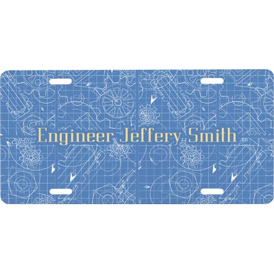 Custom Engineer Quotes Front License Plate (Personalized) | YouCustomizeIt