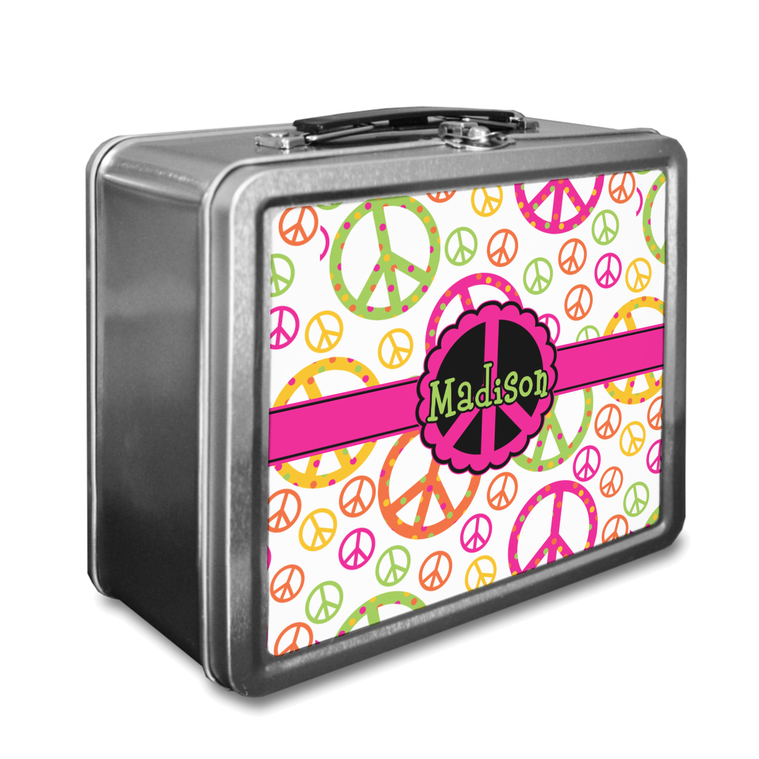 Peace Sign Lunch Box (Personalized) - YouCustomizeIt