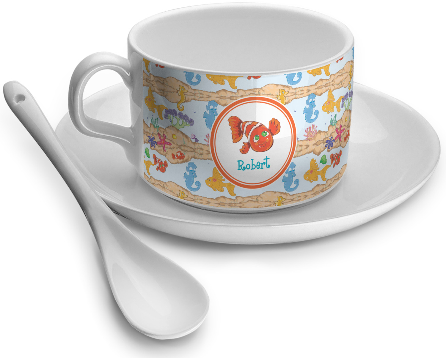 Under the Sea Tea Cup - Single (Personalized) - YouCustomizeIt