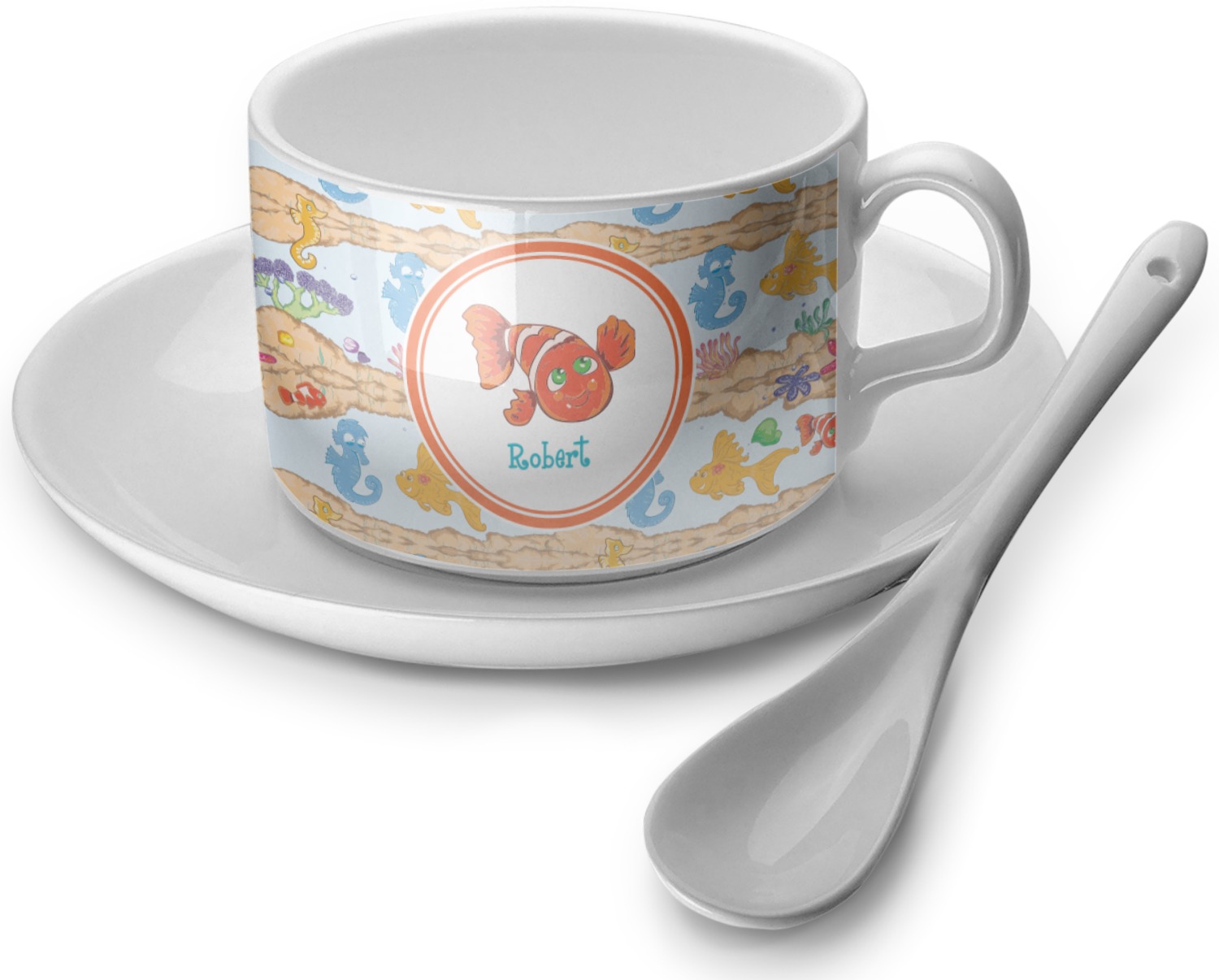 Under the Sea Tea Cup - Single (Personalized) - YouCustomizeIt
