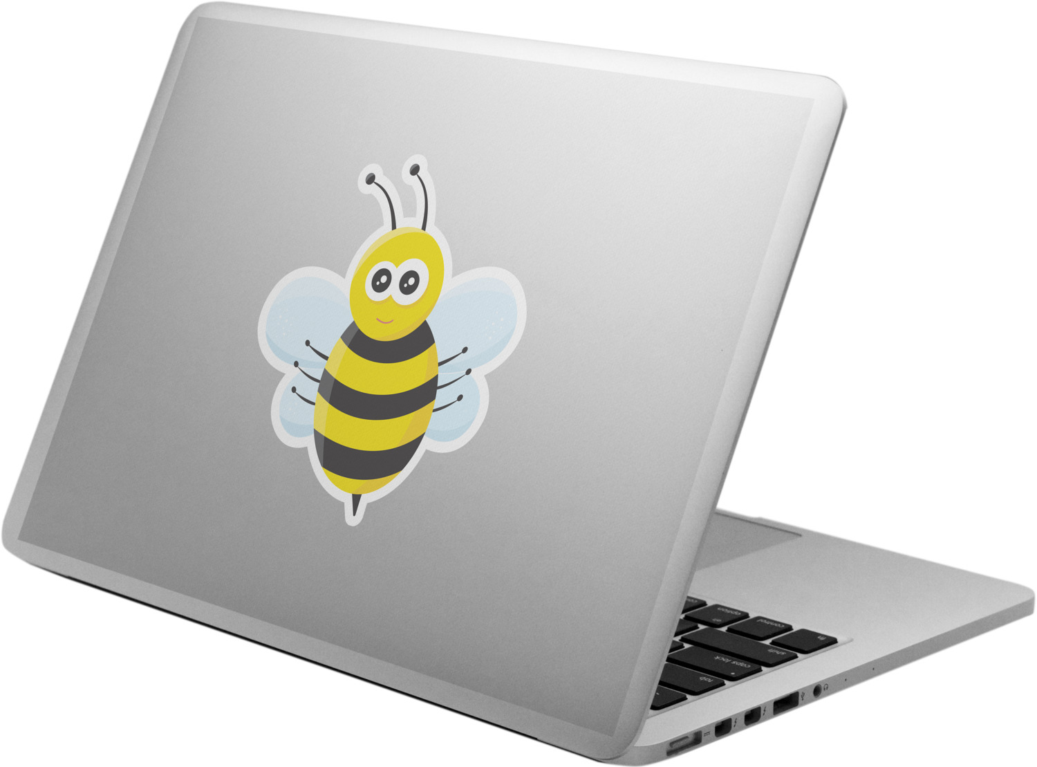 Custom Buzzing Bee Laptop Decal | YouCustomizeIt