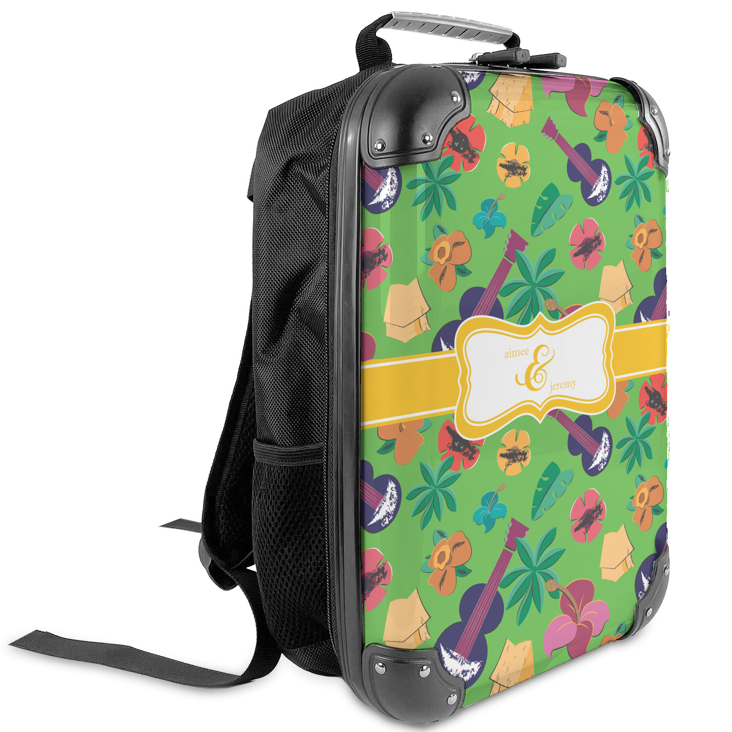 Custom Luau Party Kids Hard Shell Backpack (Personalized) | YouCustomizeIt