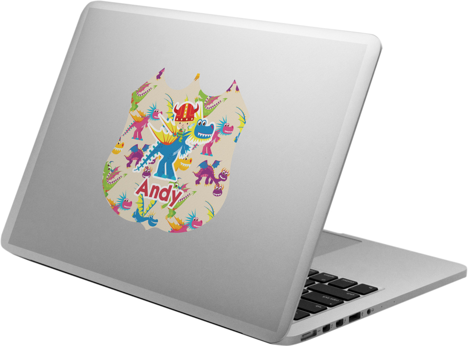 Custom Dragons Laptop Decal (Personalized) | YouCustomizeIt