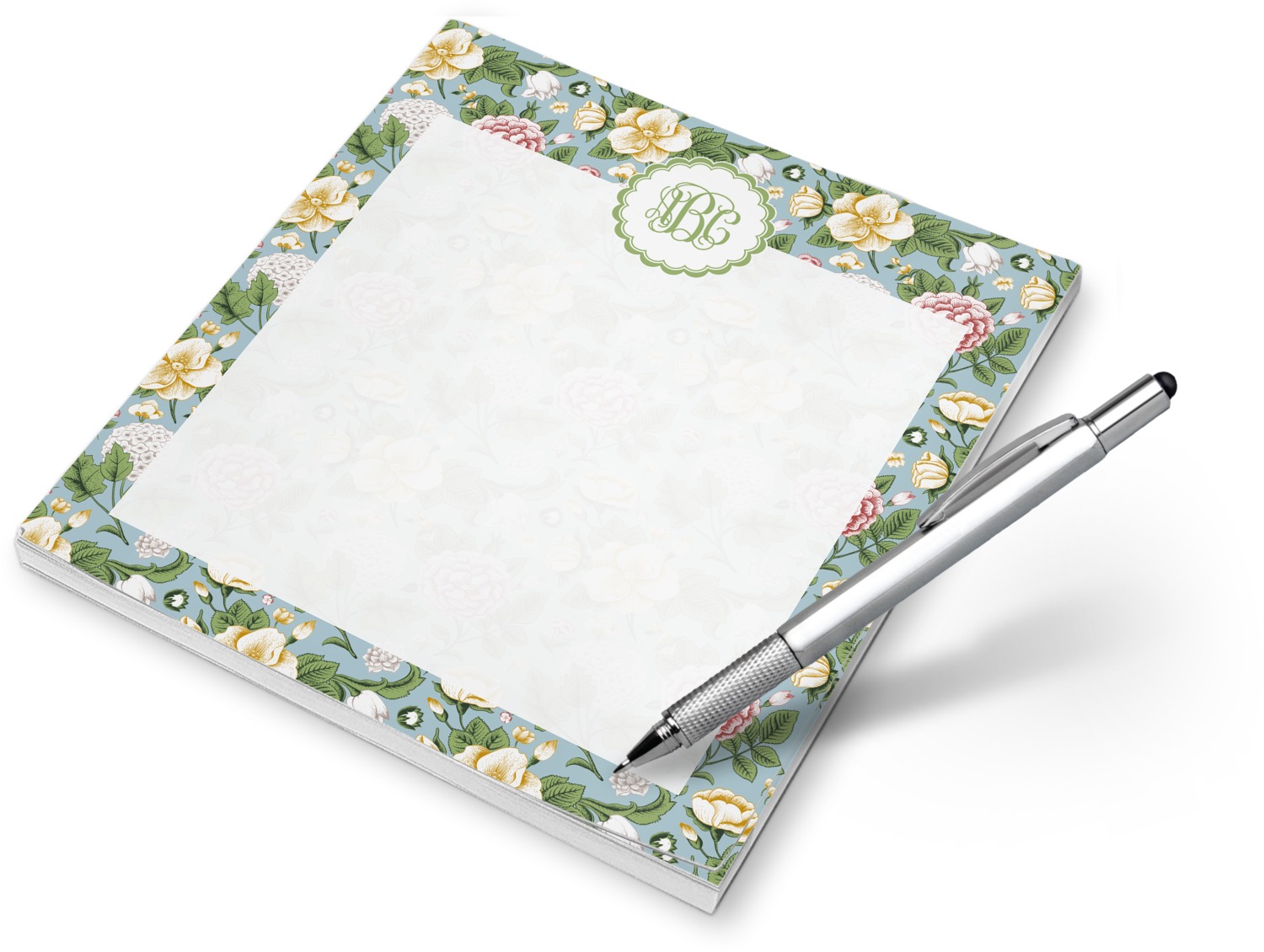 Vintage Floral Notepad (Personalized) - YouCustomizeIt
