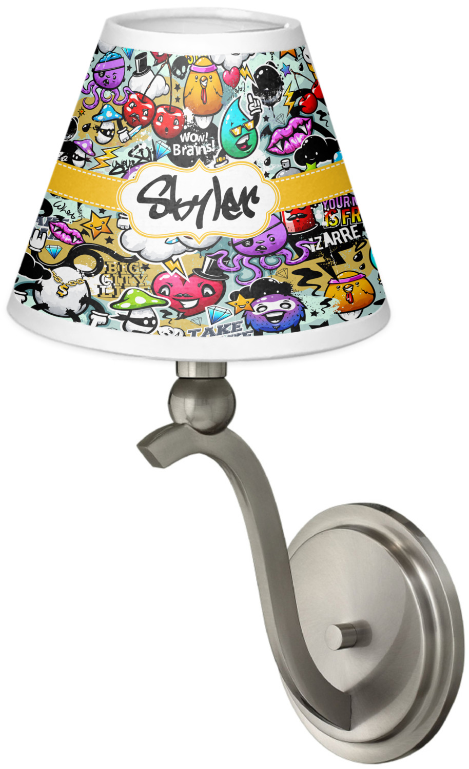 Graffiti Chandelier Lamp Shade (Personalized) - YouCustomizeIt