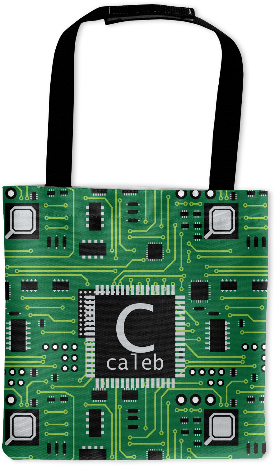 Custom Circuit Board Auto Back Seat Organizer Bag (Personalized ...