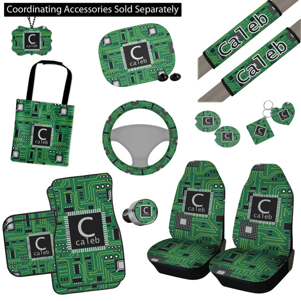 Custom Circuit Board Auto Back Seat Organizer Bag (Personalized ...