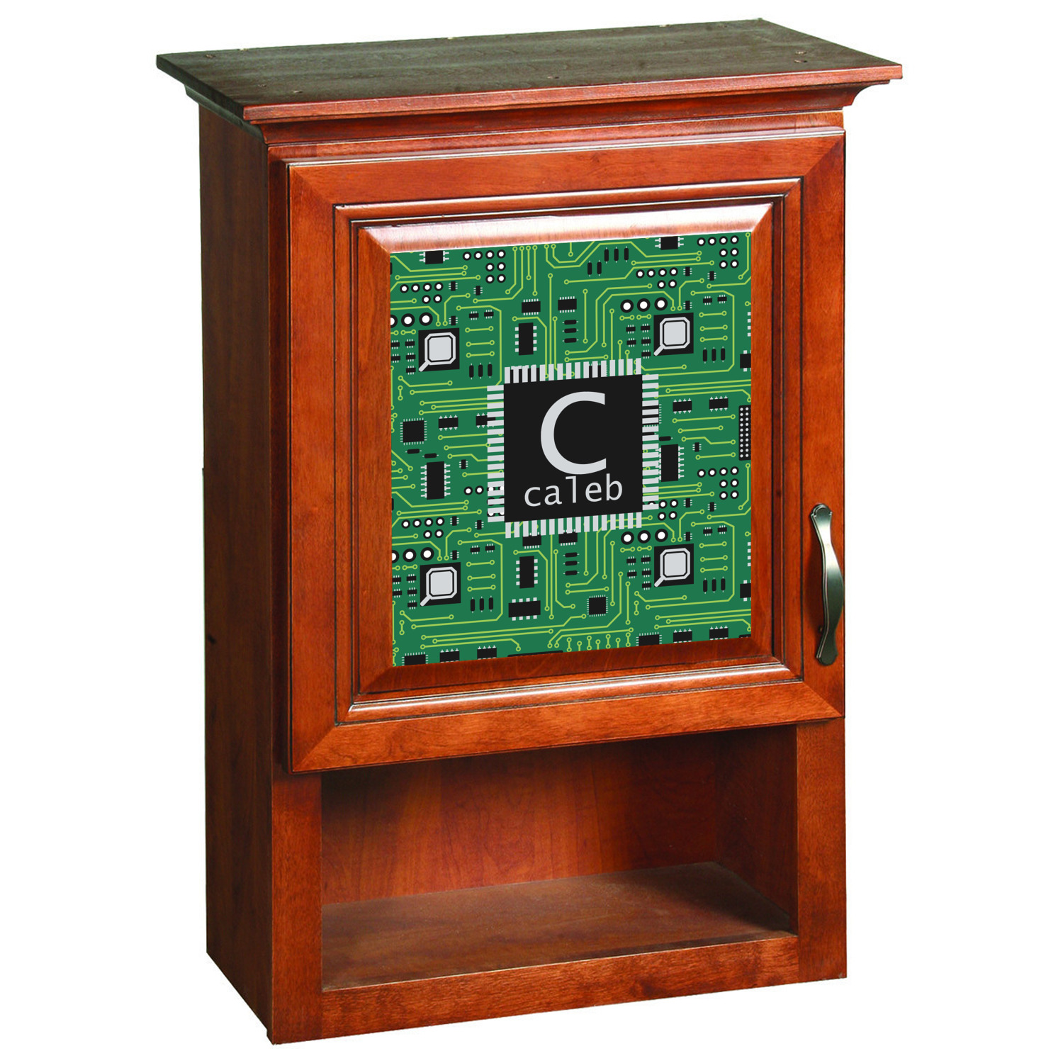 Custom Circuit Board Cabinet Decal - Large (Personalized) | YouCustomizeIt