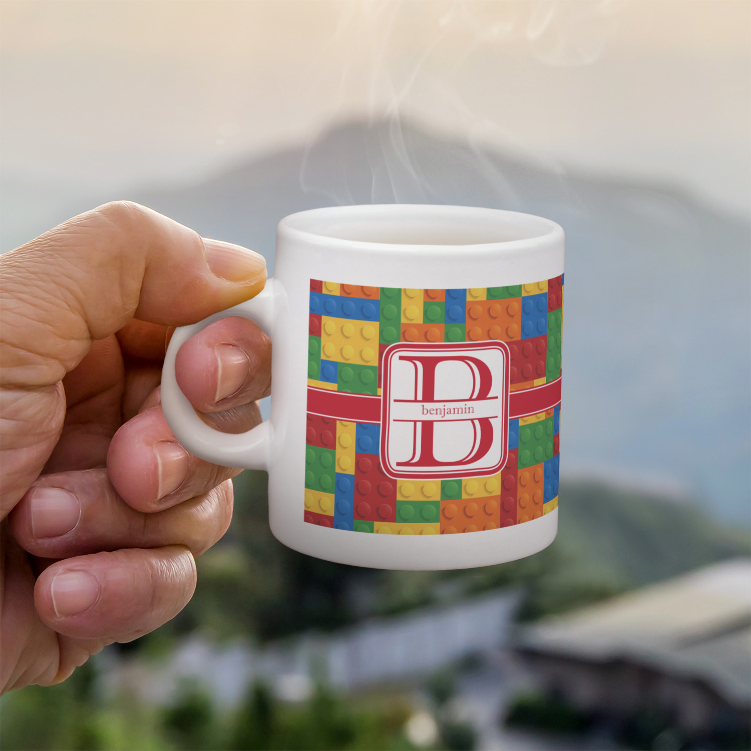 Building Blocks Espresso Cup (Personalized) - YouCustomizeIt