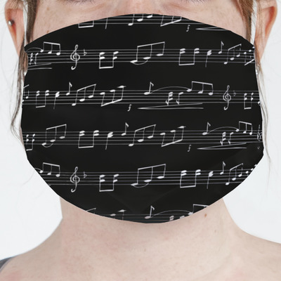 Custom Musical Notes Face Mask Cover | YouCustomizeIt