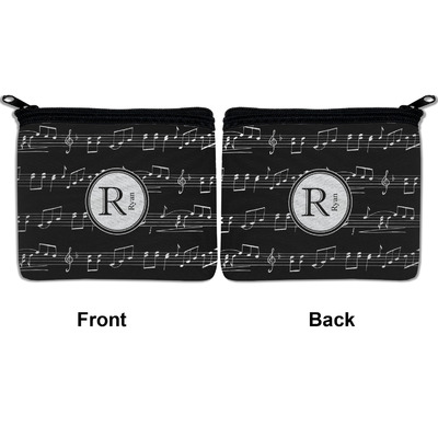 Custom Musical Notes Rectangular Coin Purse (Personalized) | YouCustomizeIt