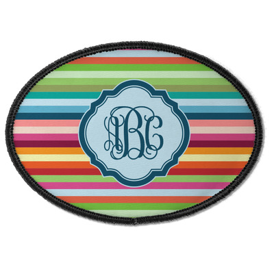 Custom Retro Horizontal Stripes Iron on Patches (Personalized ...