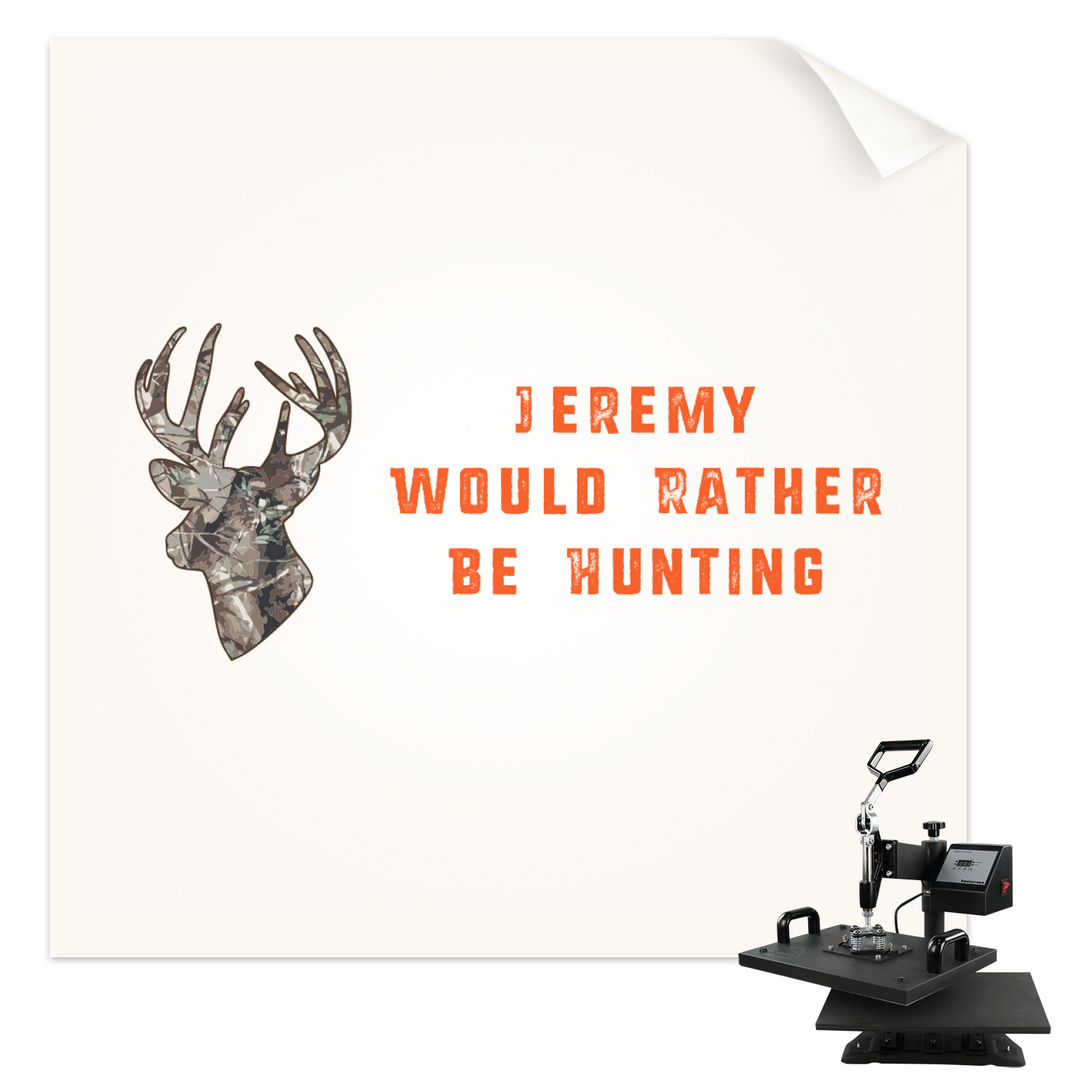 Hunting Camo Sublimation Transfer (Personalized) - YouCustomizeIt