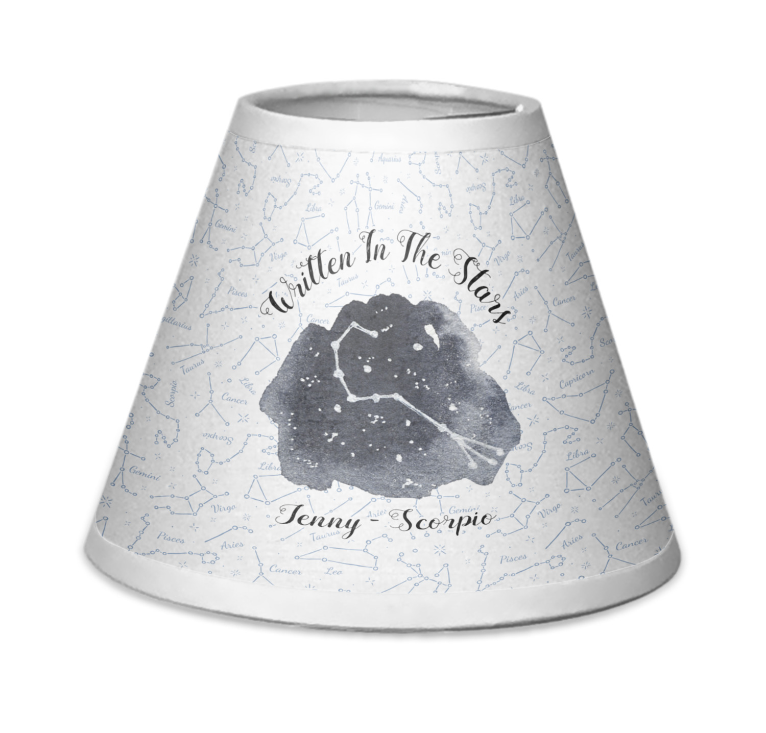 Zodiac Constellations Chandelier Lamp Shade (Personalized) - YouCustomizeIt