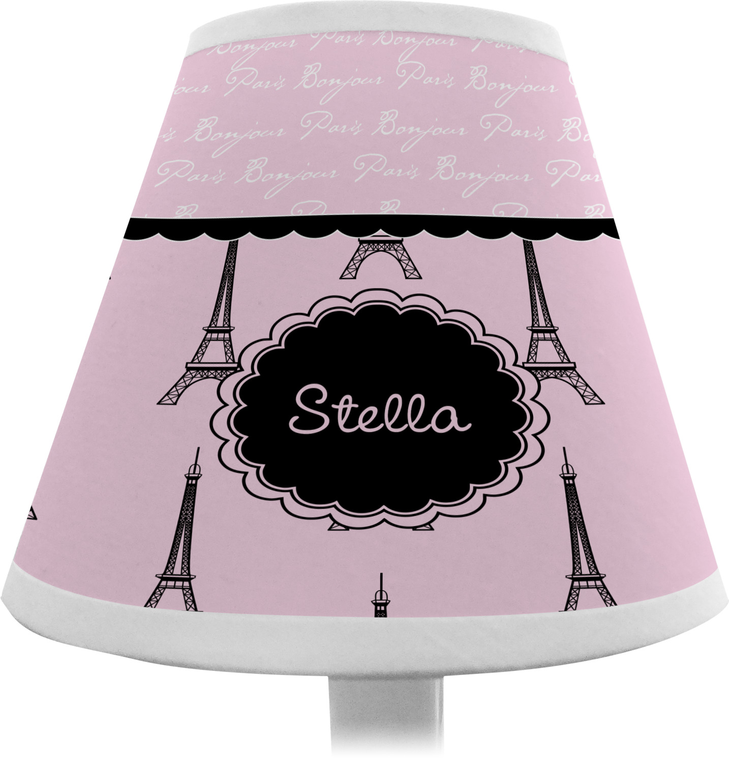 Paris & Eiffel Tower Chandelier Lamp Shade (Personalized) - YouCustomizeIt