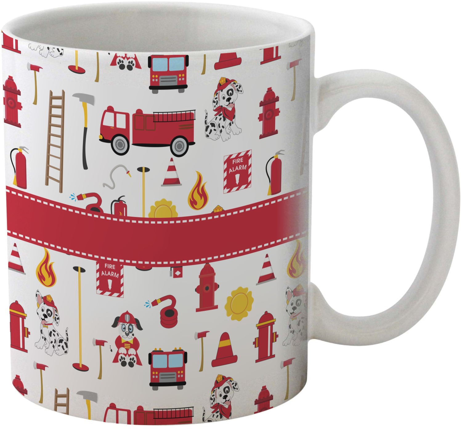 Firefighter for Kids Coffee Mug (Personalized) - YouCustomizeIt