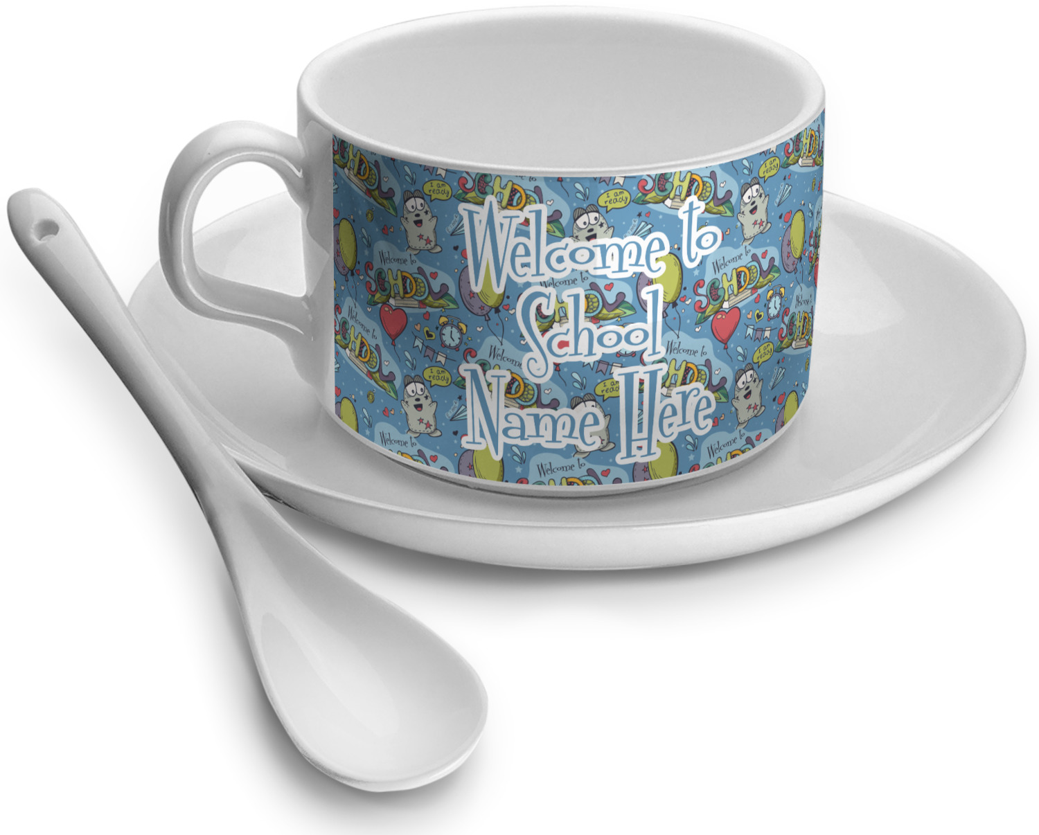 Welcome to School Tea Cup (Personalized) - YouCustomizeIt