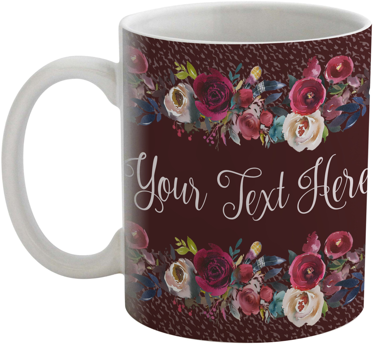 Boho Coffee Mug (Personalized) - YouCustomizeIt