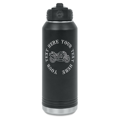 Motorcycle Water Bottles - Laser Engraved (Personalized) - YouCustomizeIt