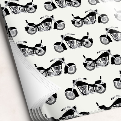 Motorcycle Wrapping Paper Sheets (Personalized) - YouCustomizeIt