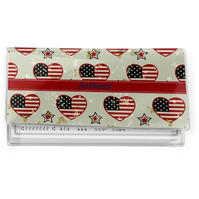Custom Americana Vinyl Checkbook Cover (Personalized) | YouCustomizeIt