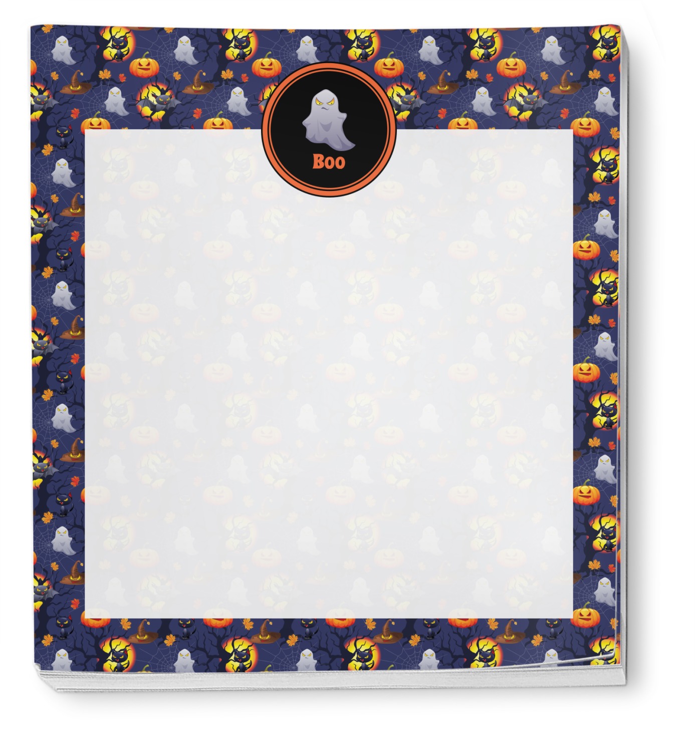 Custom Halloween Night Notepad (Personalized) | YouCustomizeIt