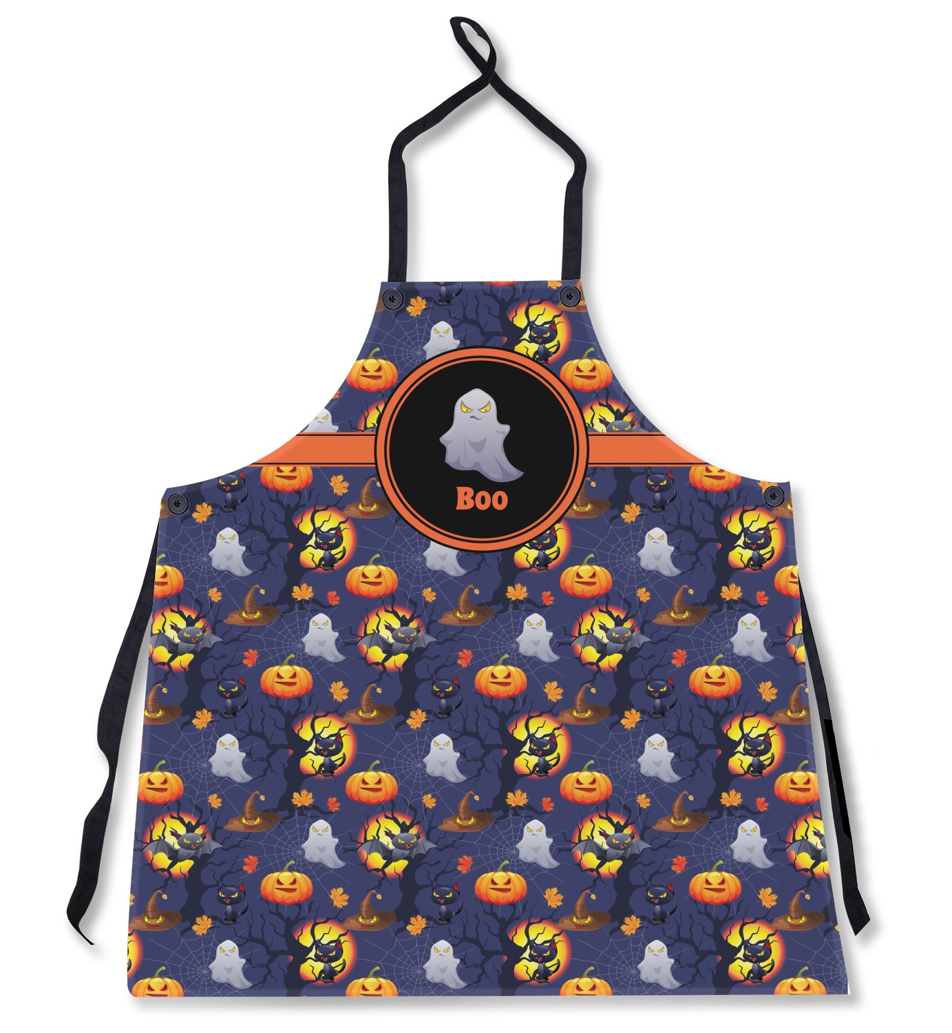 Halloween Night Apron (Personalized) - YouCustomizeIt
