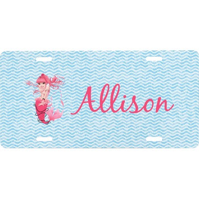 Custom Mermaid Front License Plate (Personalized) | YouCustomizeIt