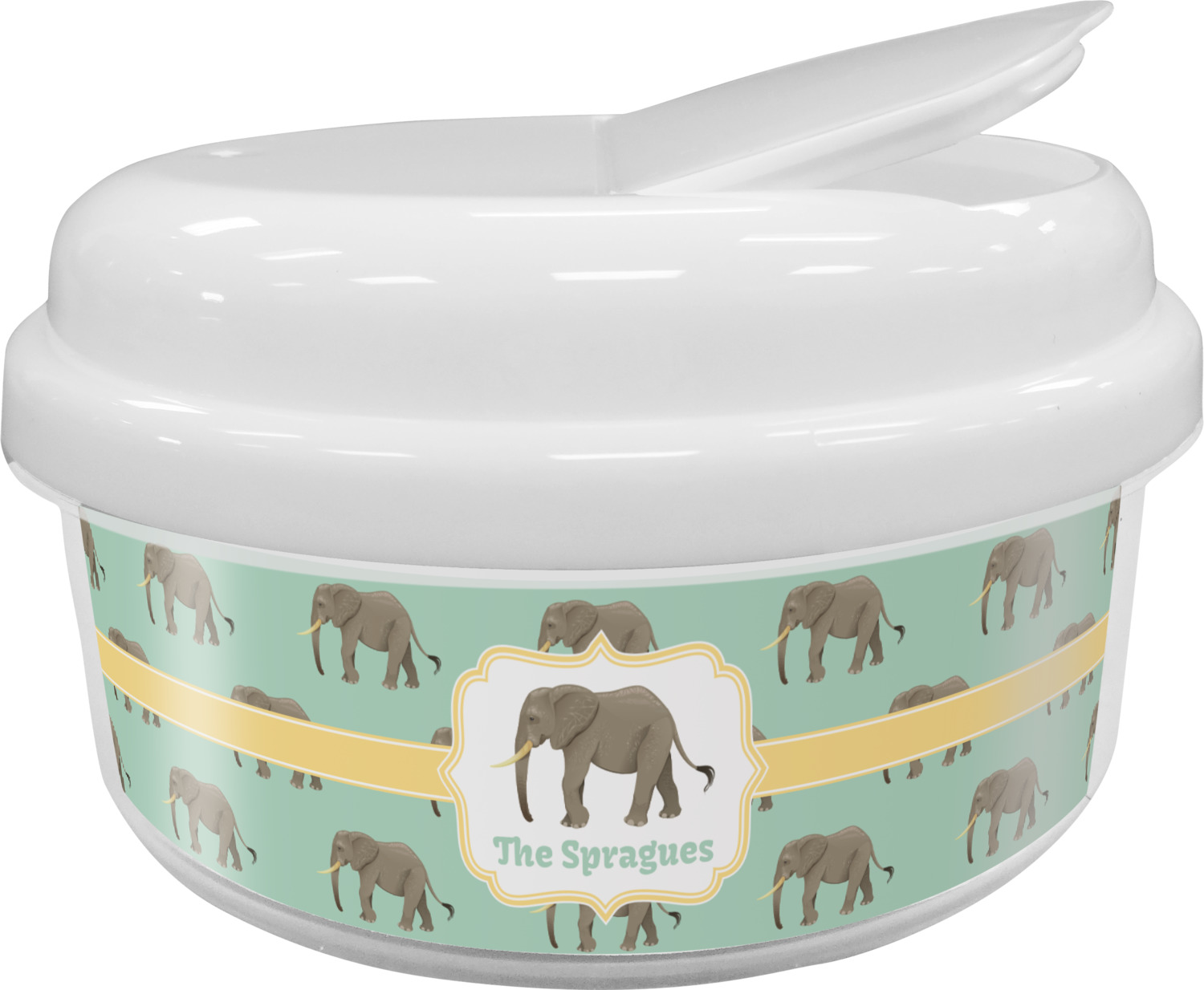 Elephant Snack Container (Personalized) - YouCustomizeIt