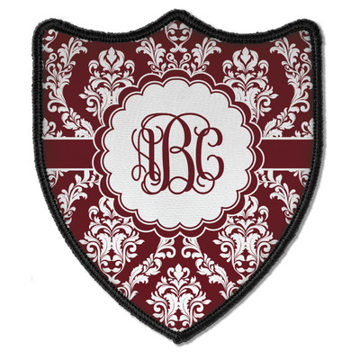 Maroon & White Iron on Patches (Personalized) - YouCustomizeIt