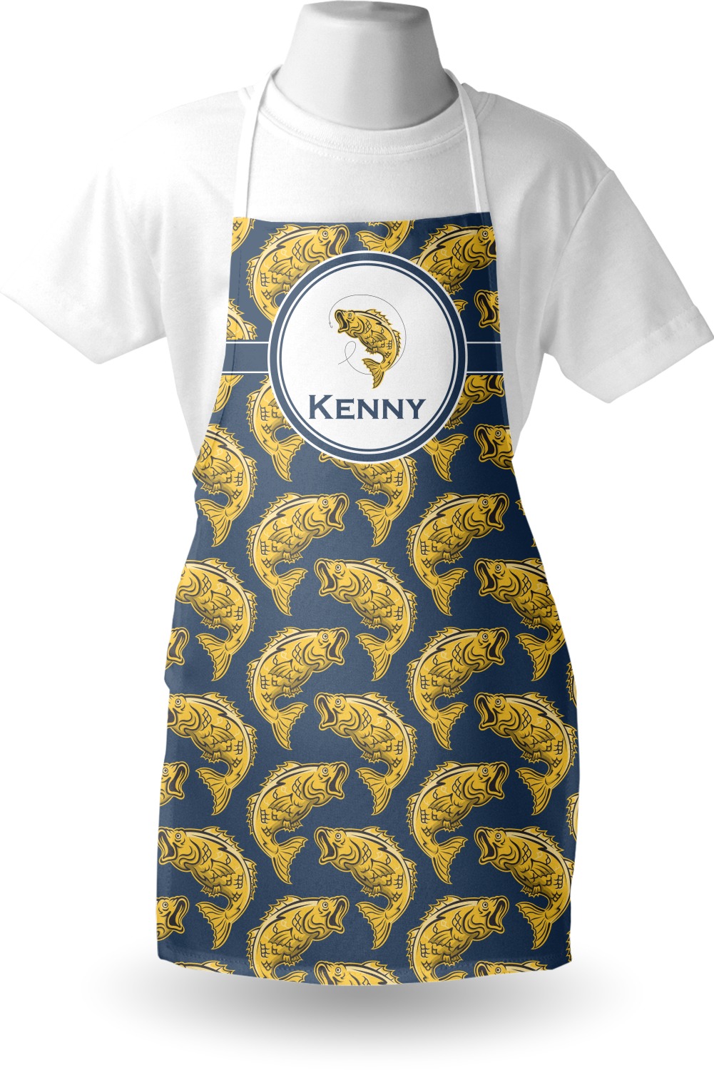 Fish Apron (Personalized) - YouCustomizeIt