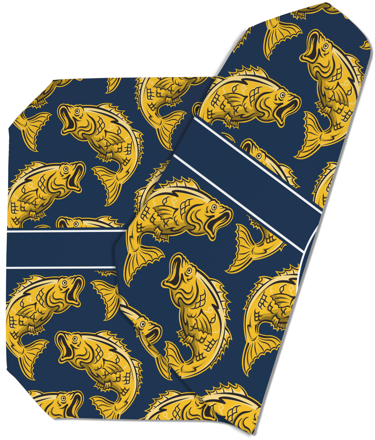 Custom Fish Dining Table Mat - Octagon w/ Name or Text | YouCustomizeIt