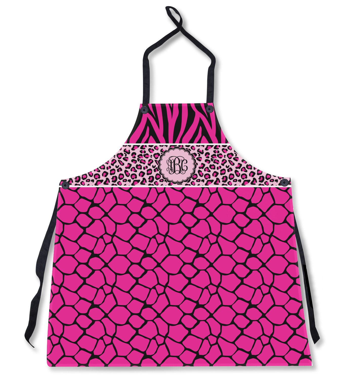 Triple Animal Print Apron (Personalized) - YouCustomizeIt