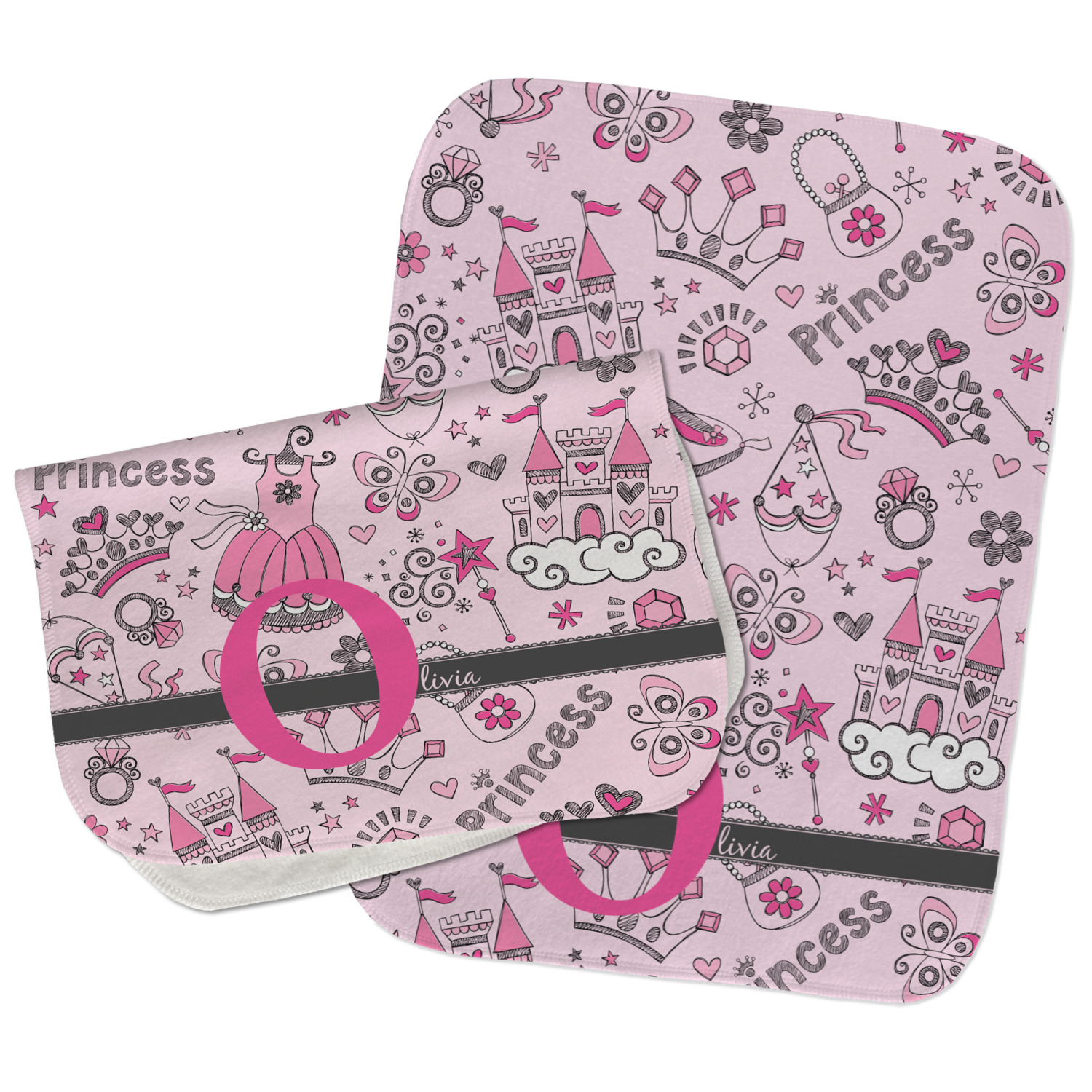 Princess Burp Cloth (Personalized) - YouCustomizeIt